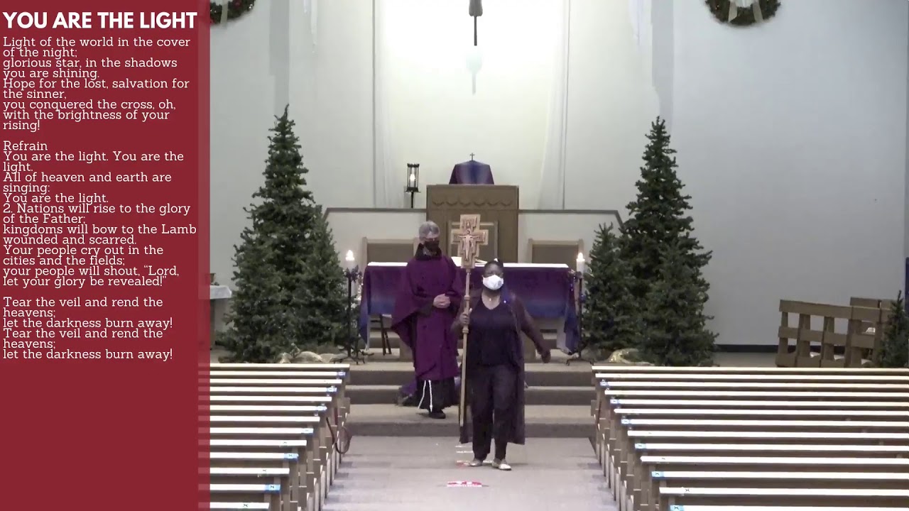 4th Sunday of Advent 9:30AM Mass with Fr. Joe Glaab, OFM - YouTube