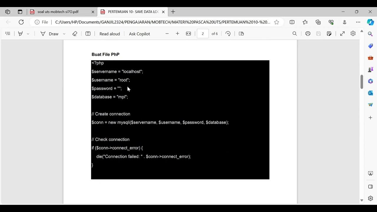 Saving Data To Mysql Youtube