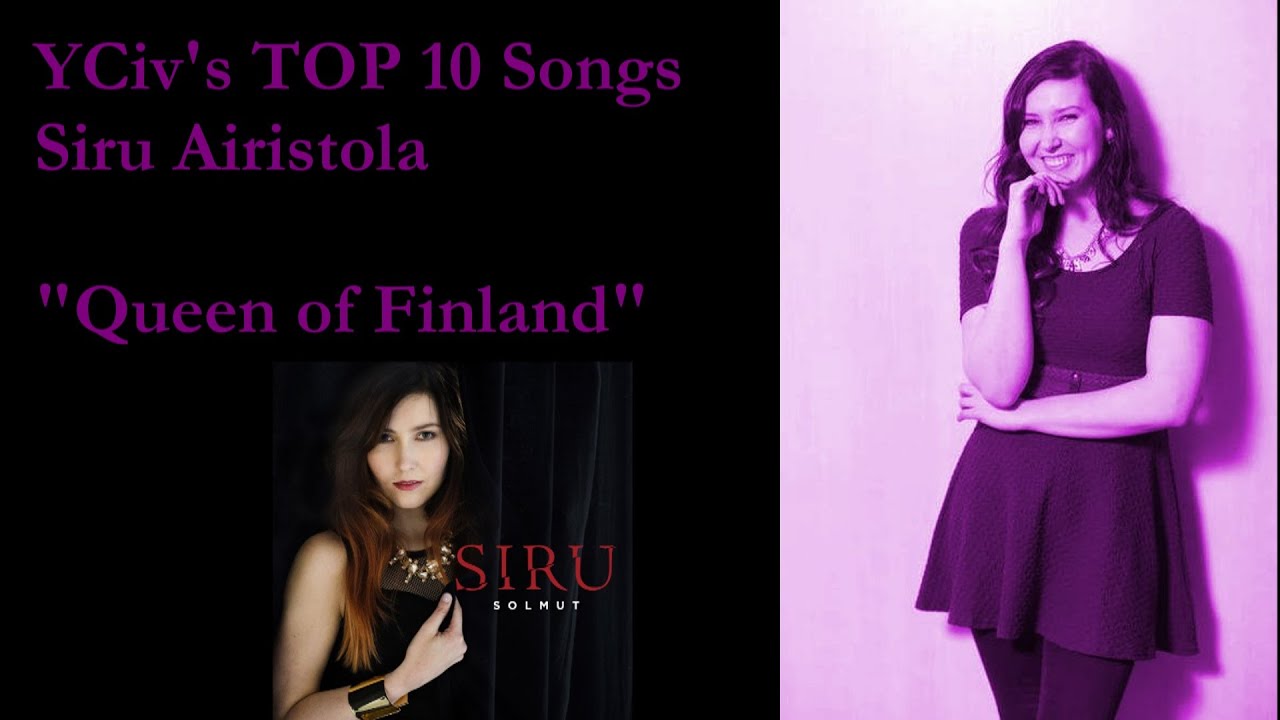 YCiv’s TOP 10 – Siru Airistola – Queen of Finland – Eurovision Song ...