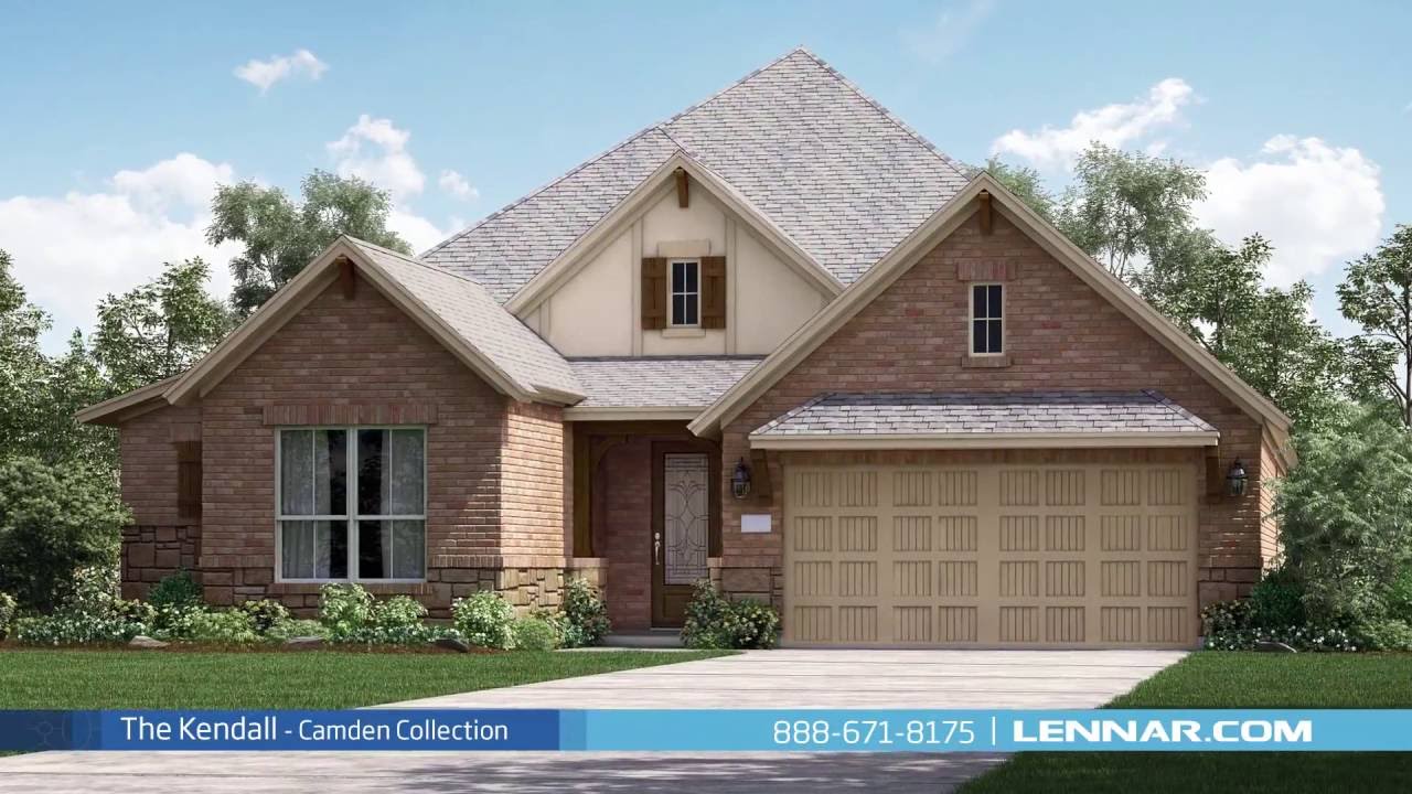 The Kendall Home Touur _ Lennar Houston - YouTube