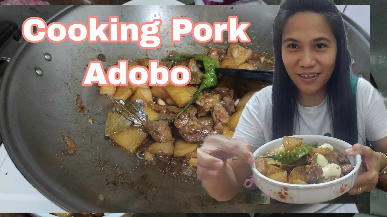 COOKING Adobo Filipino & Chinese Adobo #MARGIE TV - YouTube