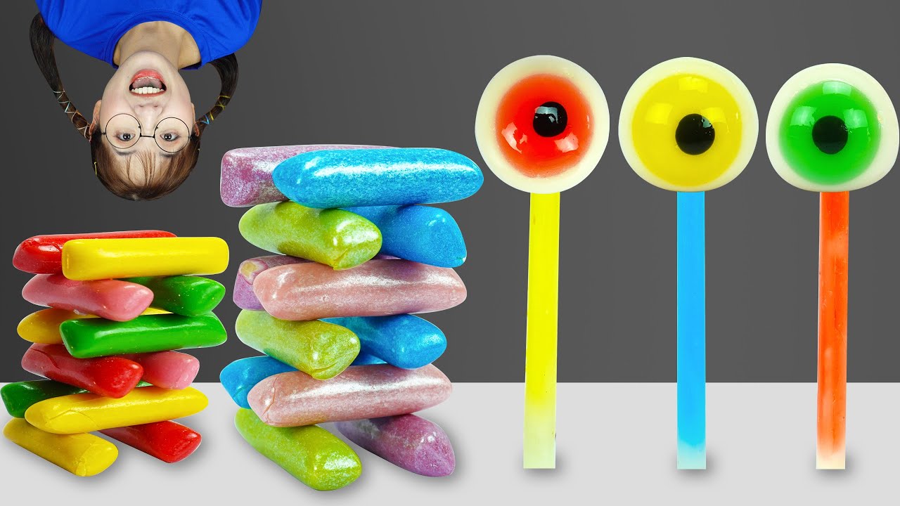 REVIEW KẸO SÁP NIK-L-LIP VÀ HITSCHLER 수수깡젤리 Hitschler Jelly NIK L NIP ...