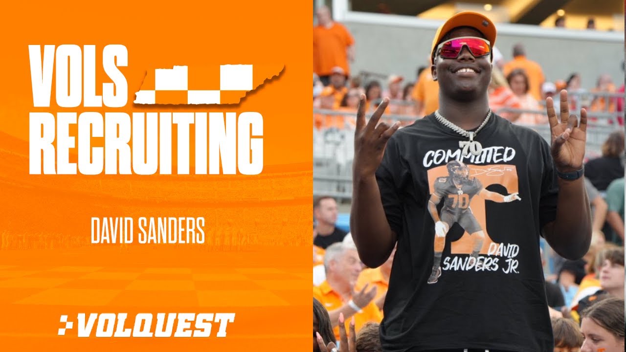 5-star David Sanders details most recent win and life as a Vol after ...