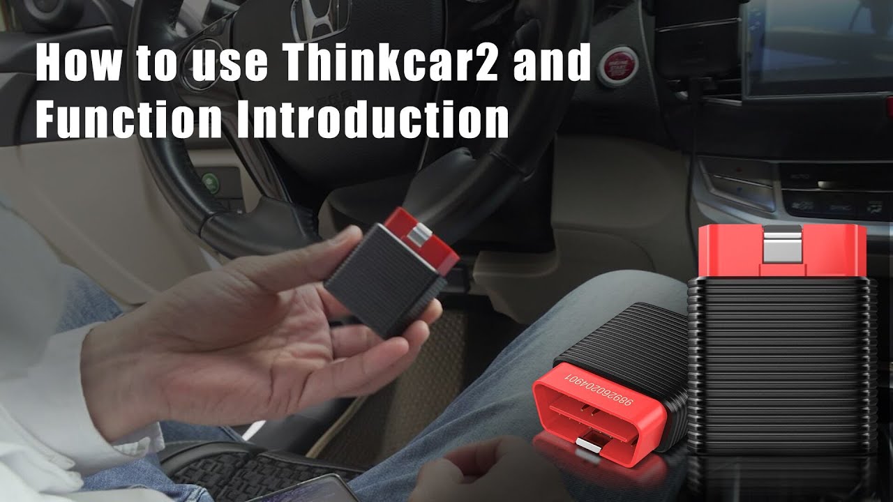 How to use Thinkcar 2 ThinkDriver Bluetooth OBD2 Scanner - YouTube