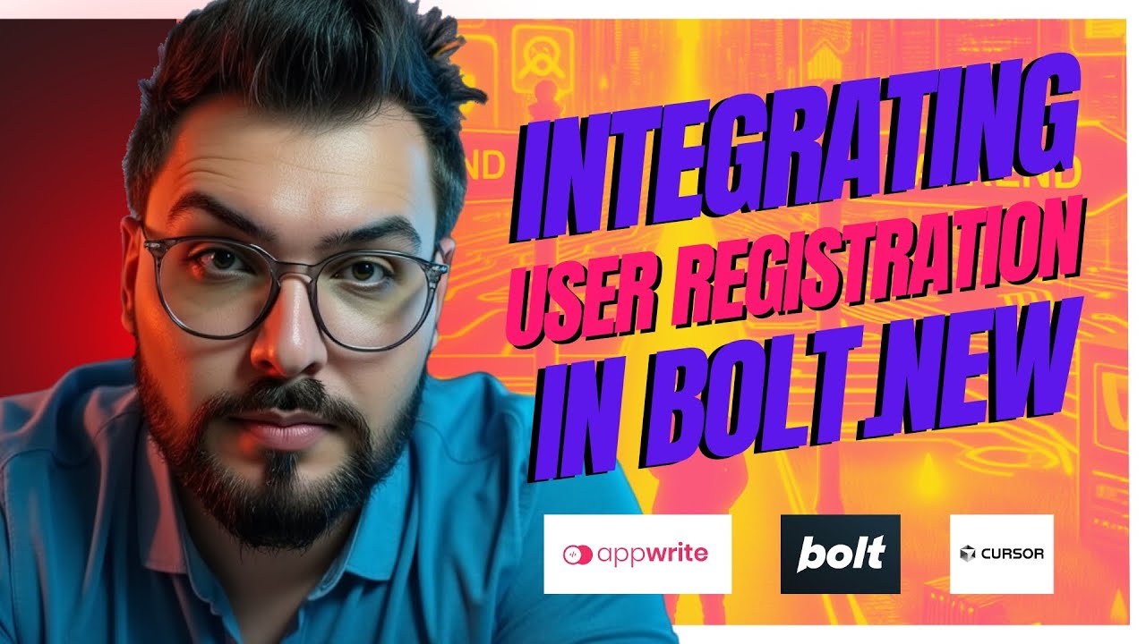 NEW! BACKEND with Bolt.new: Integrating User Registration with Appwrite ...