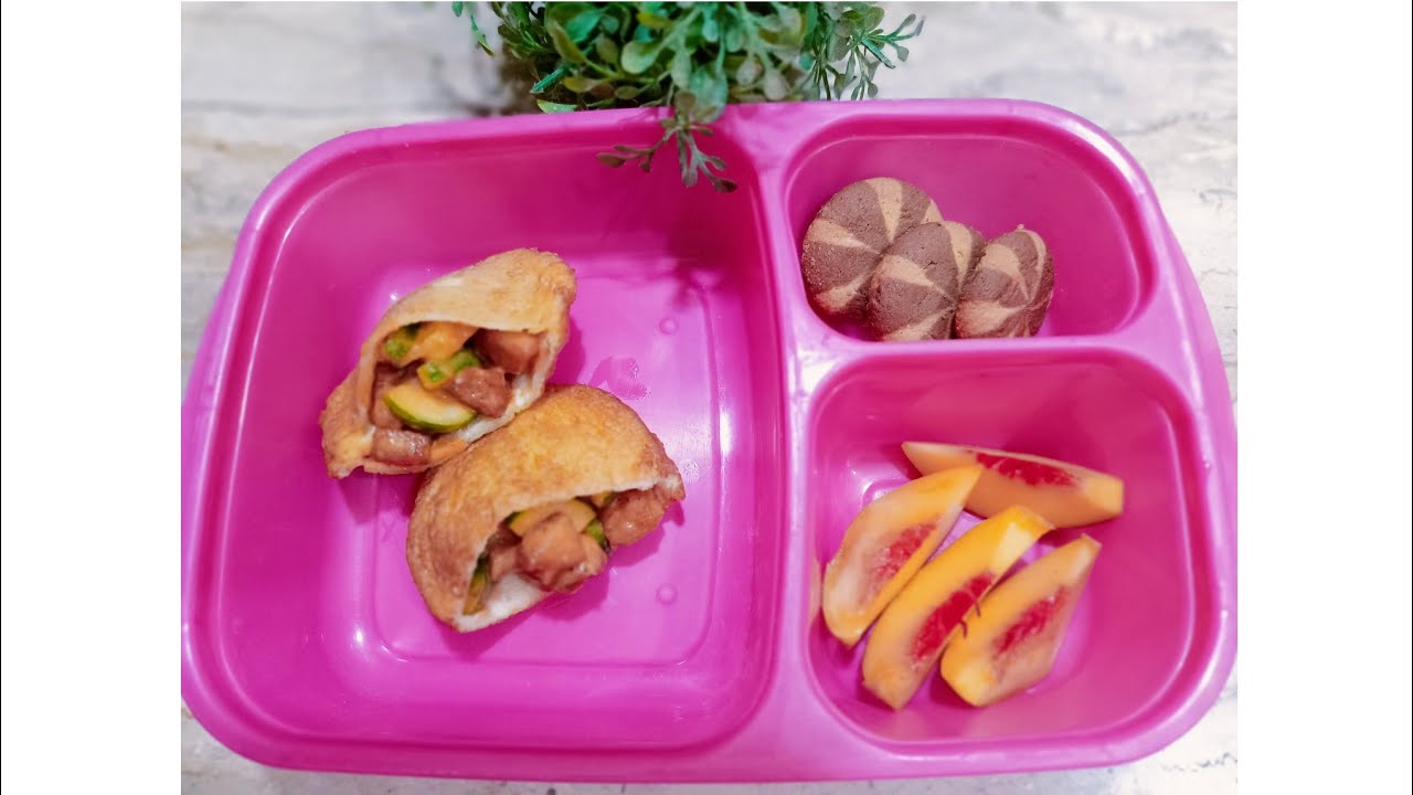 Chicken Bread Pockets By Kids Lunch Box | Tiffin Box Ideas - YouTube