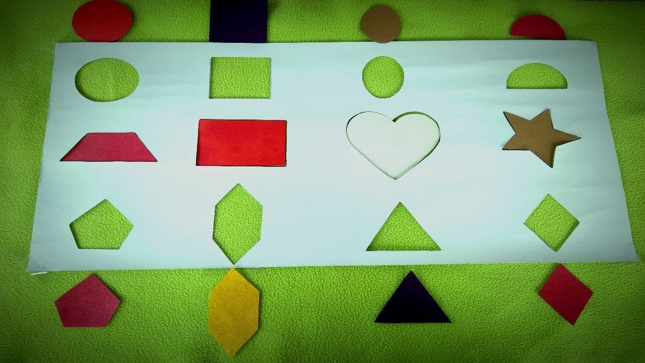 Let's Learn and Match Different Shapes| Easy Shape learning For Kids ...