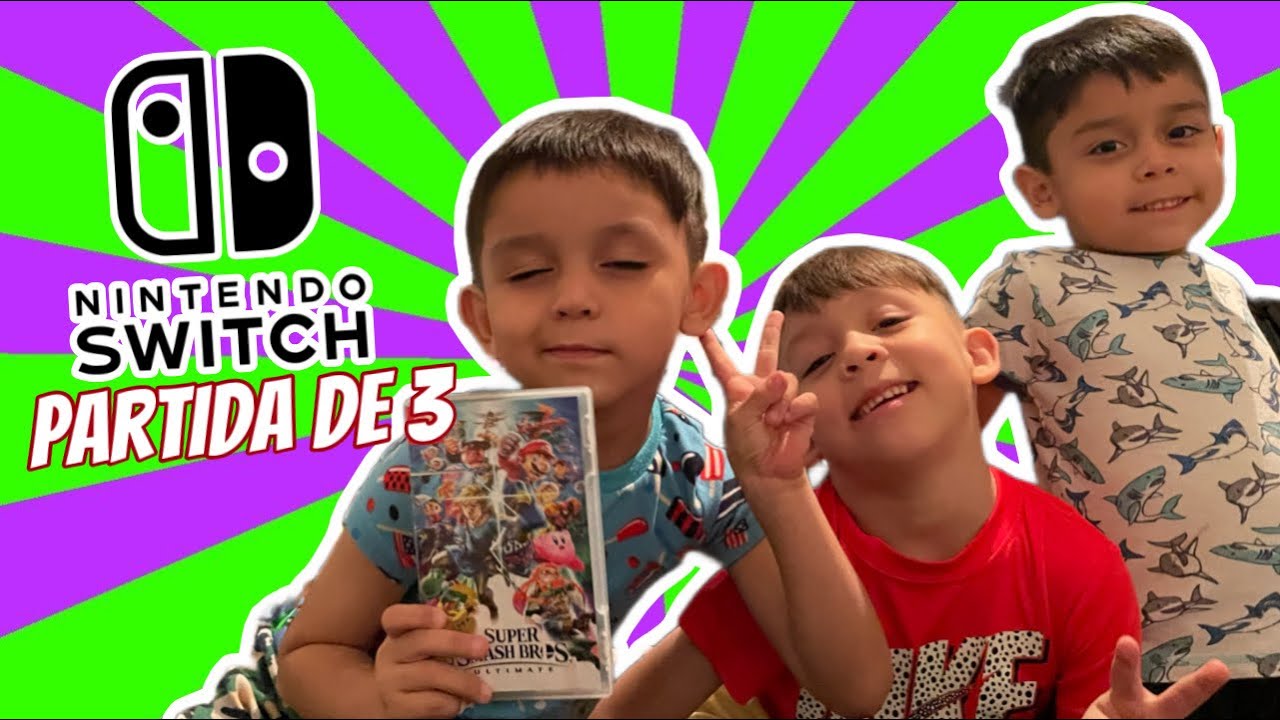 Nintendo Switch OLED - Partida de 3 👾 - YouTube