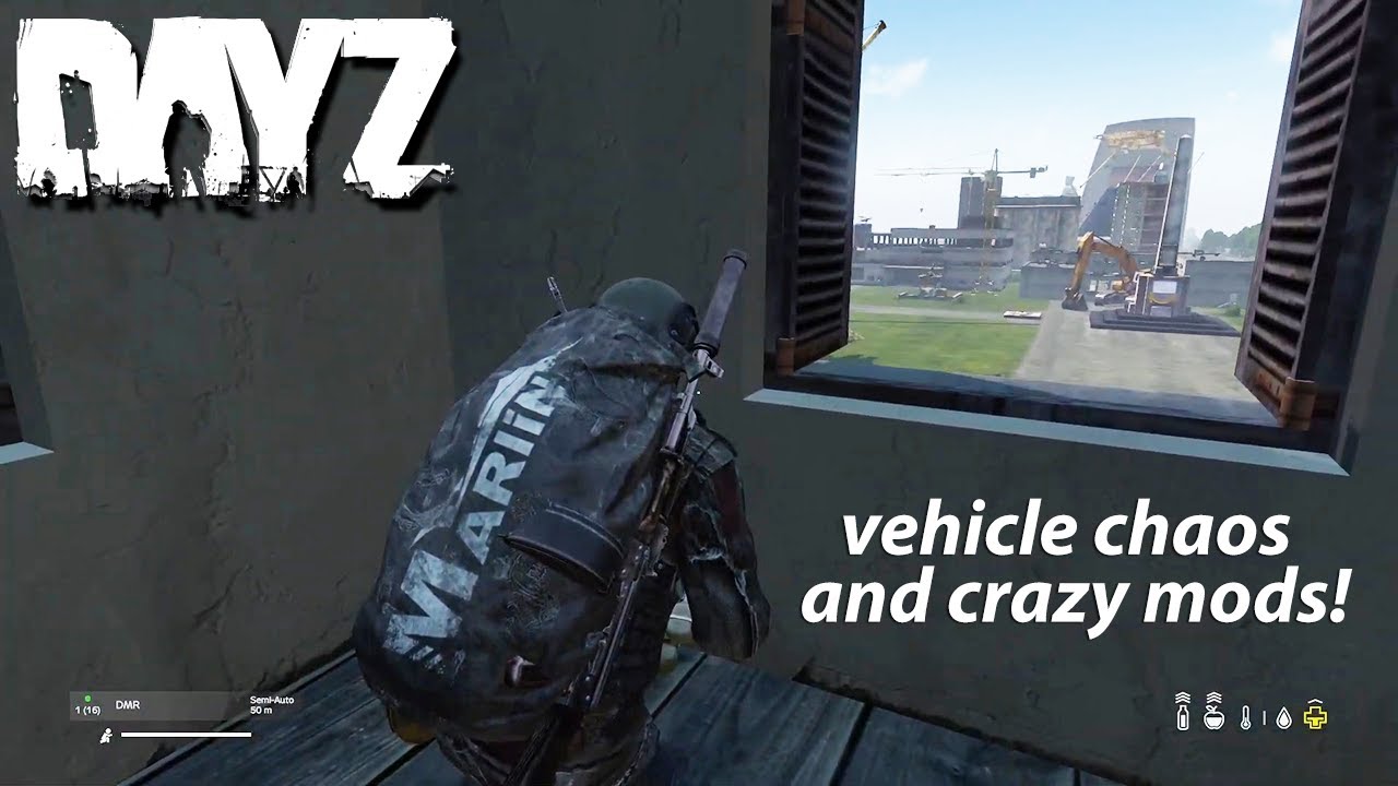 DayZ: CAR CHAOS and MODDED SQUAD action! #dayz - YouTube