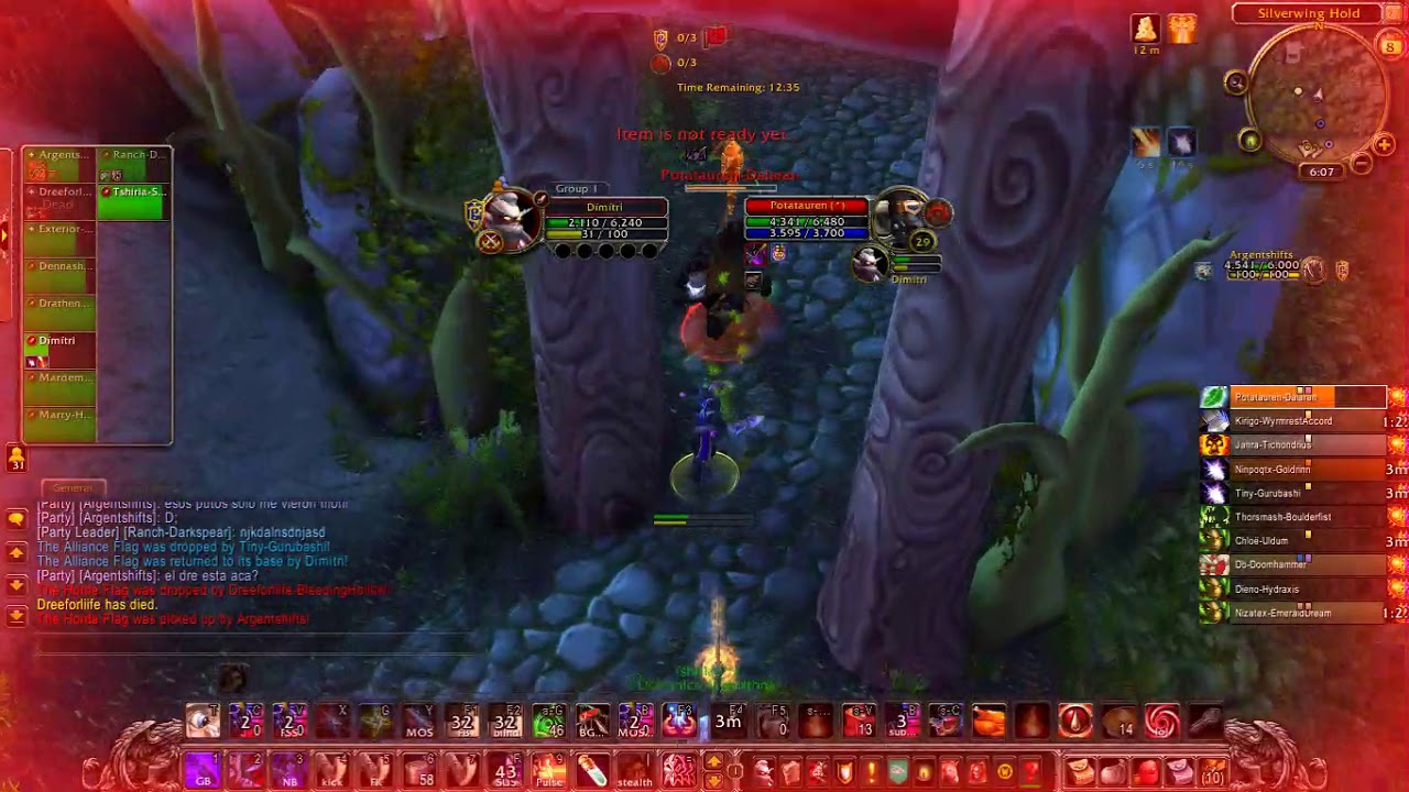 World of Warcraft Sub Rogue Wsg gameplay.(how to play smart) - YouTube