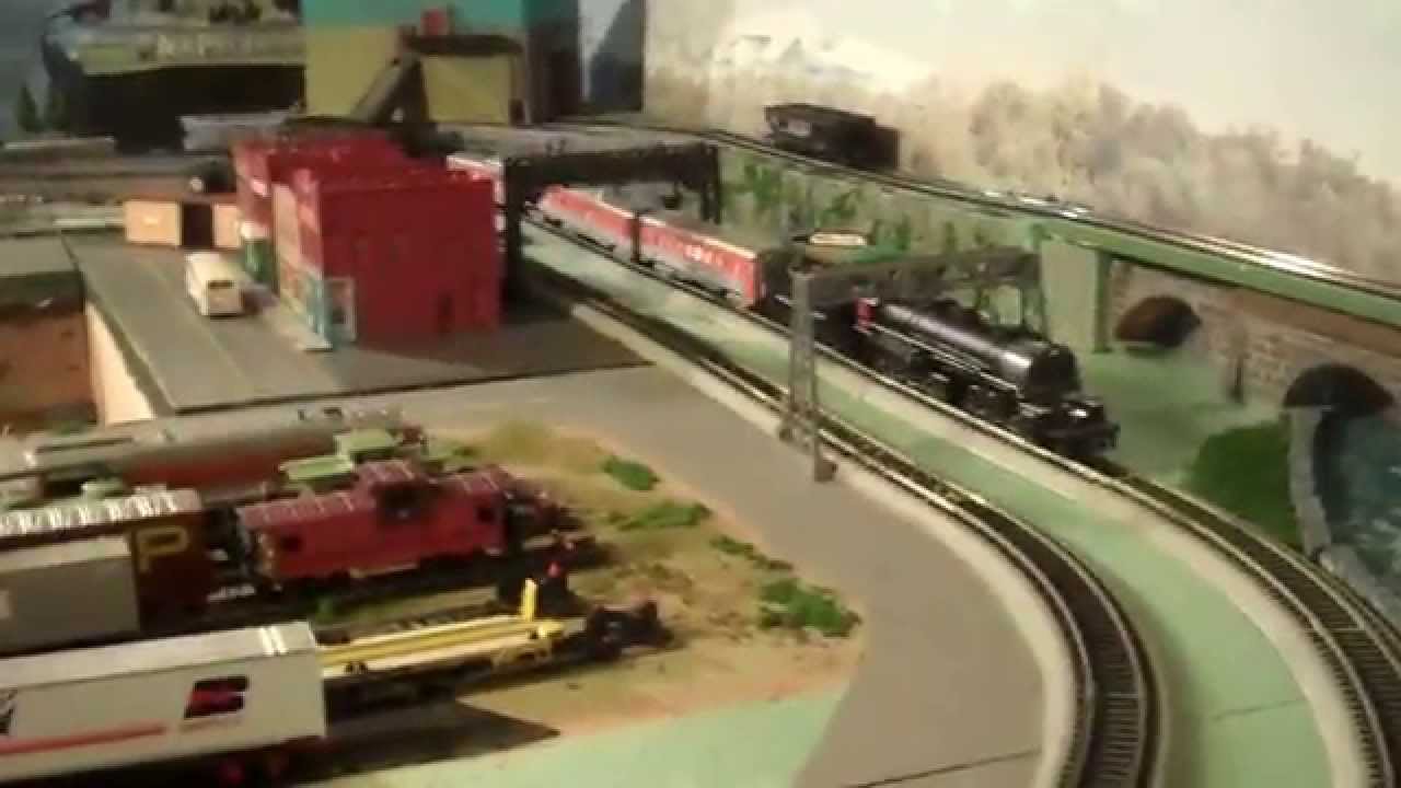 Freelance HO Model Railroad Layout - YouTube