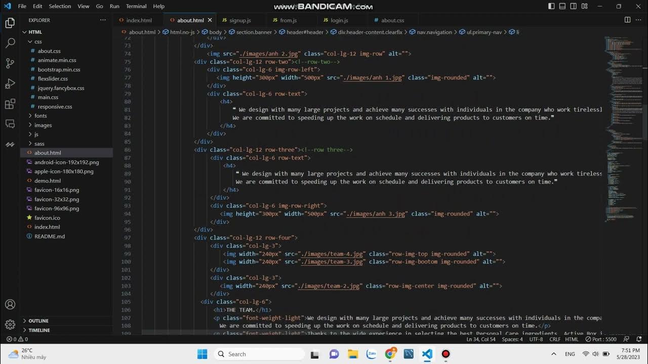 Thiết kế trang web theo chuẩn HTML5-CSS3 - YouTube