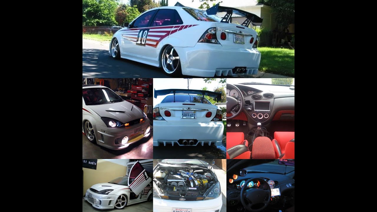 2000-2010 ford focus svt,rs,st,usa,custom body kit ,lambo doors, - YouTube