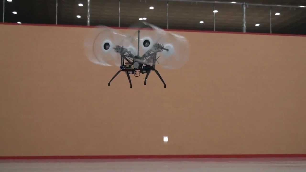 Cyclocopter Demonstration - YouTube