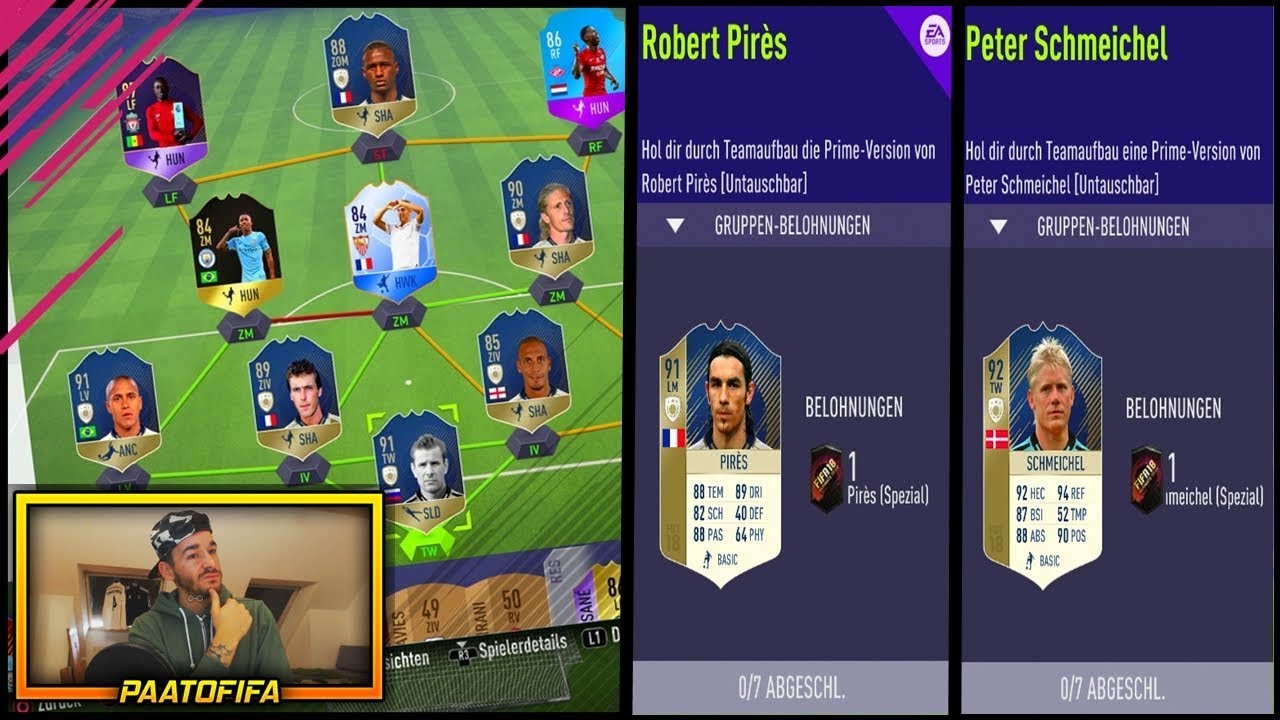 SBC PRIME ICON PIRES & PRIME ICON SCHMEICHEL MACHEN + TOTGS PACK ...