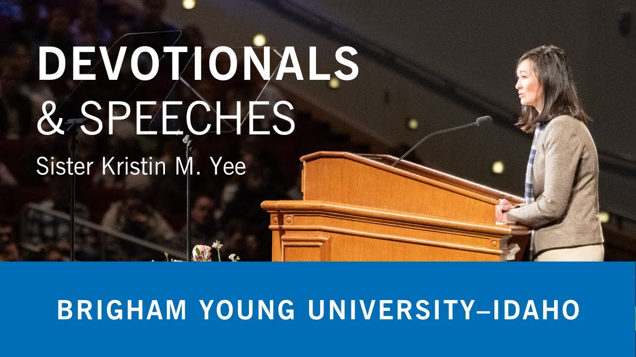 Believe in God | Sister Kristin M. Yee | January 2025 - YouTube