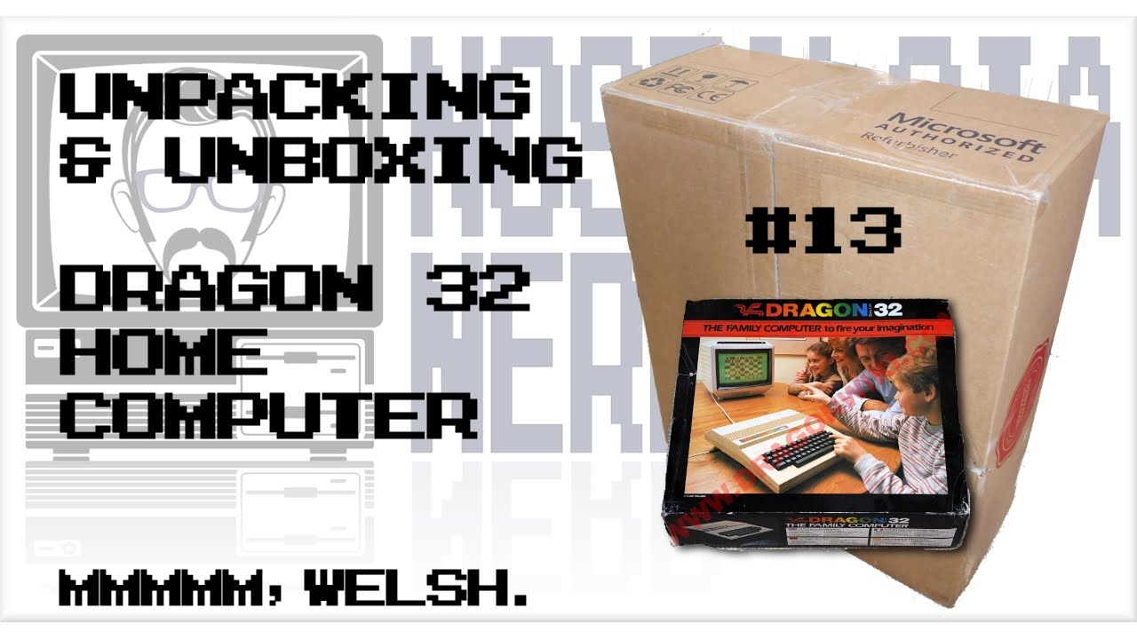 Dragon 32 Unpacking & Unboxing | Nostalgia Nerd - YouTube