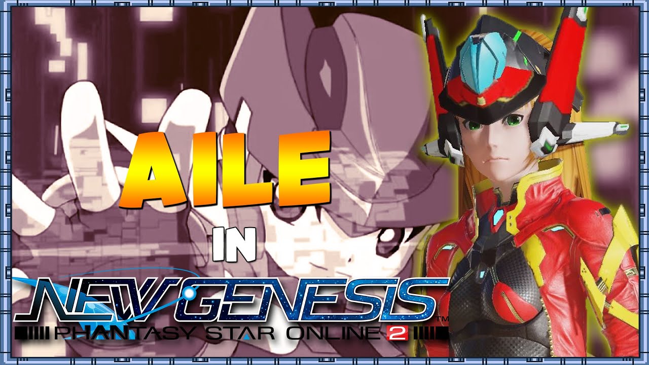 Phantasy Star Online 2 New Genesis | How To Create Aile (Megaman ZX ...