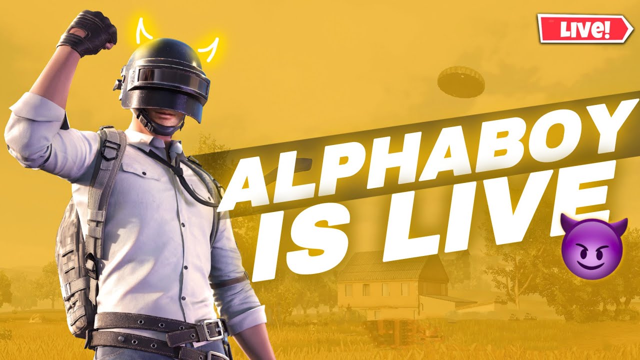 RANK PUSH TO CONQUEROR😈 ALPHABOY IS LIVE! BGMI LIVE, - YouTube