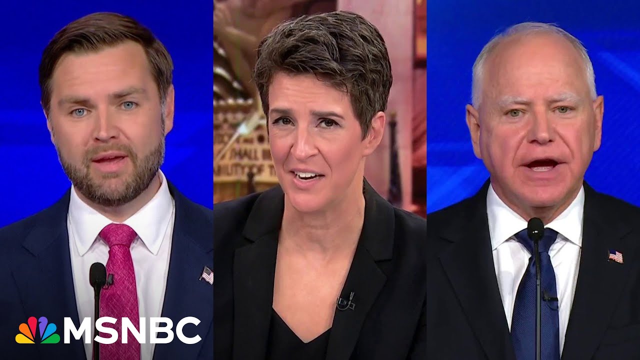 One was smooth, the other won: Rachel Maddow and MSNBC panel react to ...