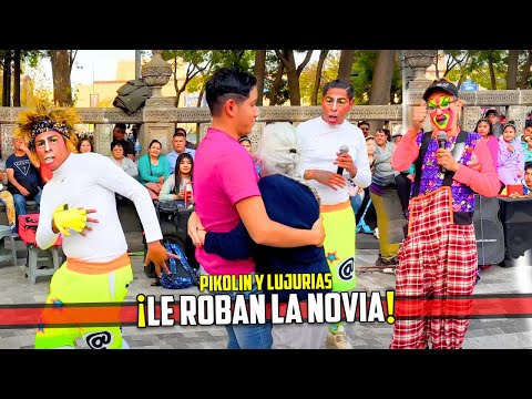 Pikolin y Lujurias 🤡 | 😱‼️Le ROBAN la novia al PAYASO🤣🤡‼️| @ProduccionesJhenuamn
