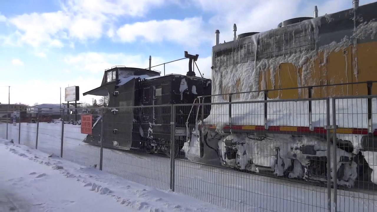 Goderich and Exeter Snowplow Train - YouTube