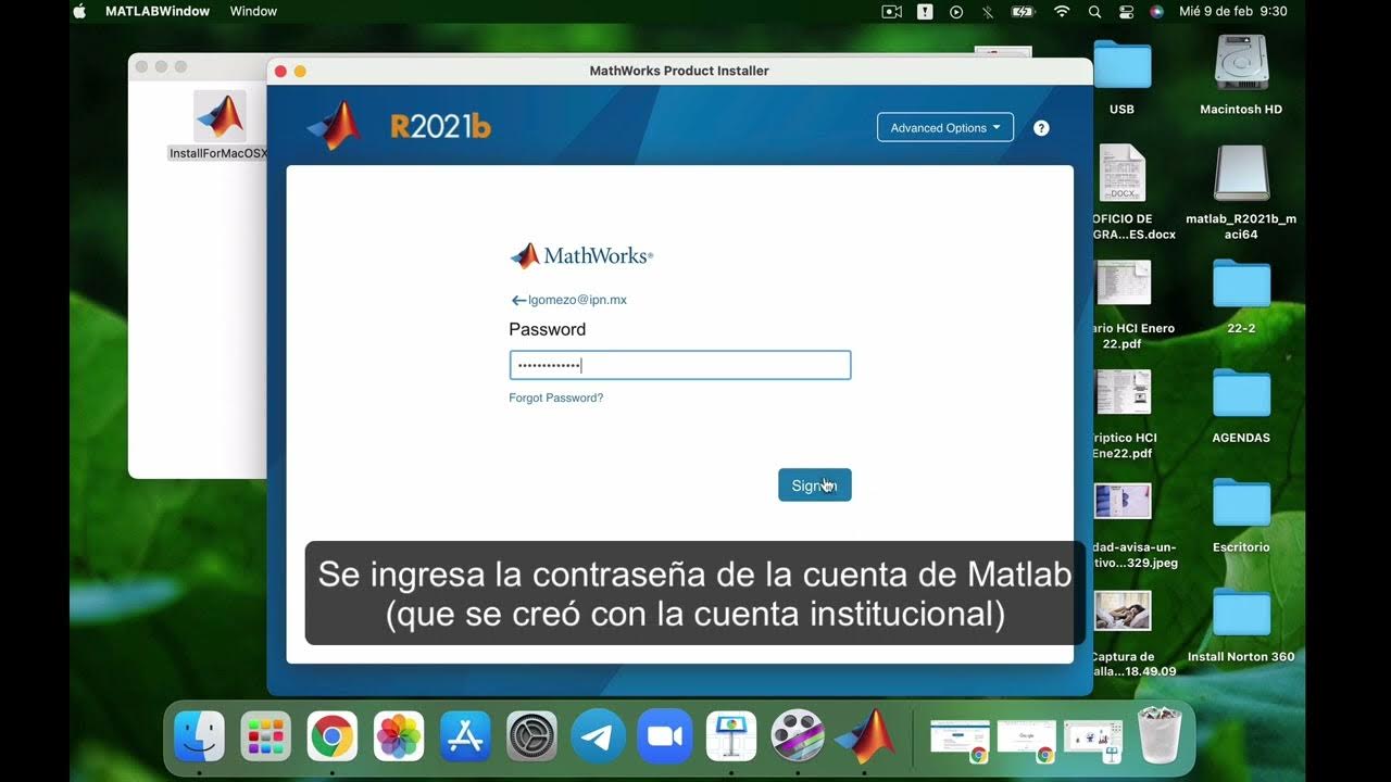 Instalar Matlab en Mac (después de descargar el programa) - YouTube
