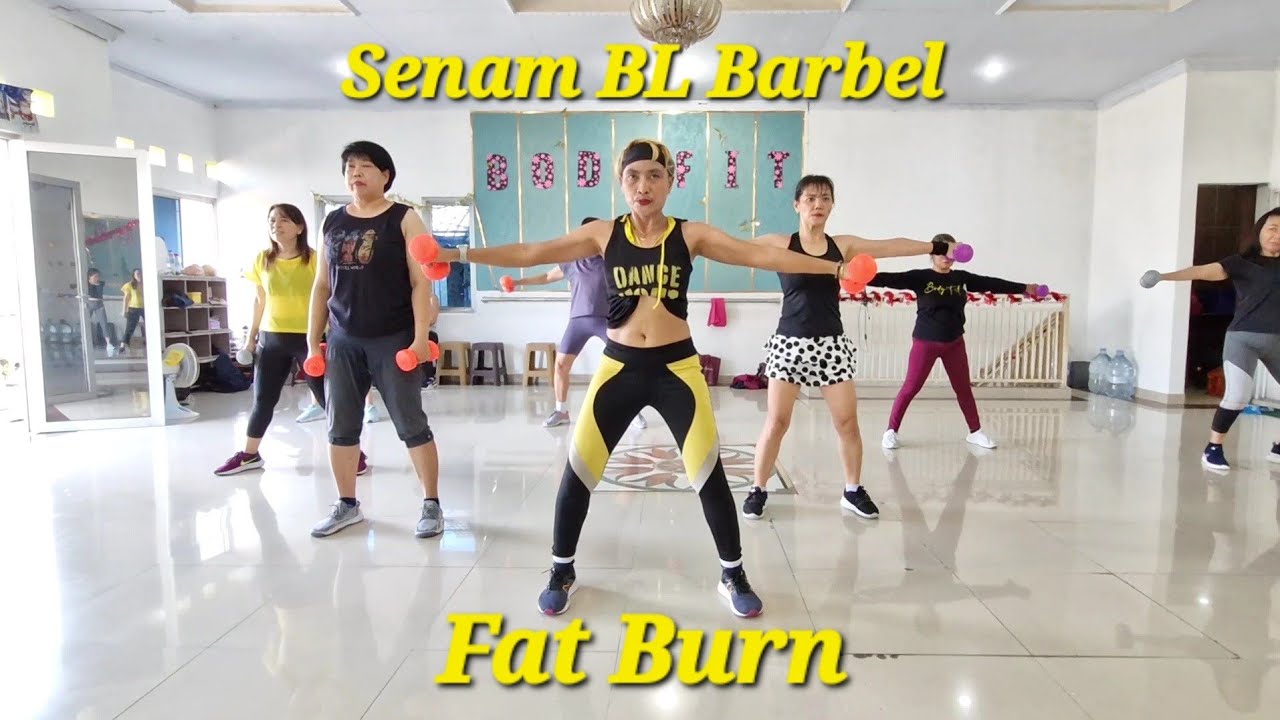 Senam BL Barbel Bakar Lemak | Instruktur Dona | Sanggar Bodyfit - YouTube