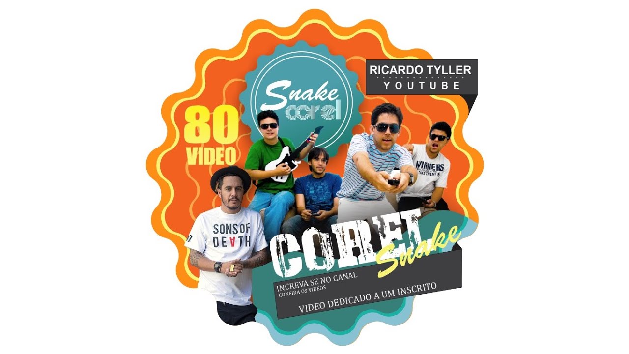 CURSO COREL DRAW // FORMAS E OBJETOS ( COREL SNAKE ) - YouTube