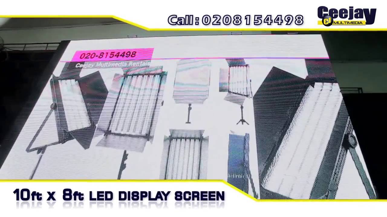 CEEJAY MULTIMEDIA LED DISPLAY - YouTube