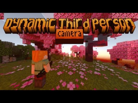 Minecraft pocket edition Dynamic Third Person Camera mod - YouTube