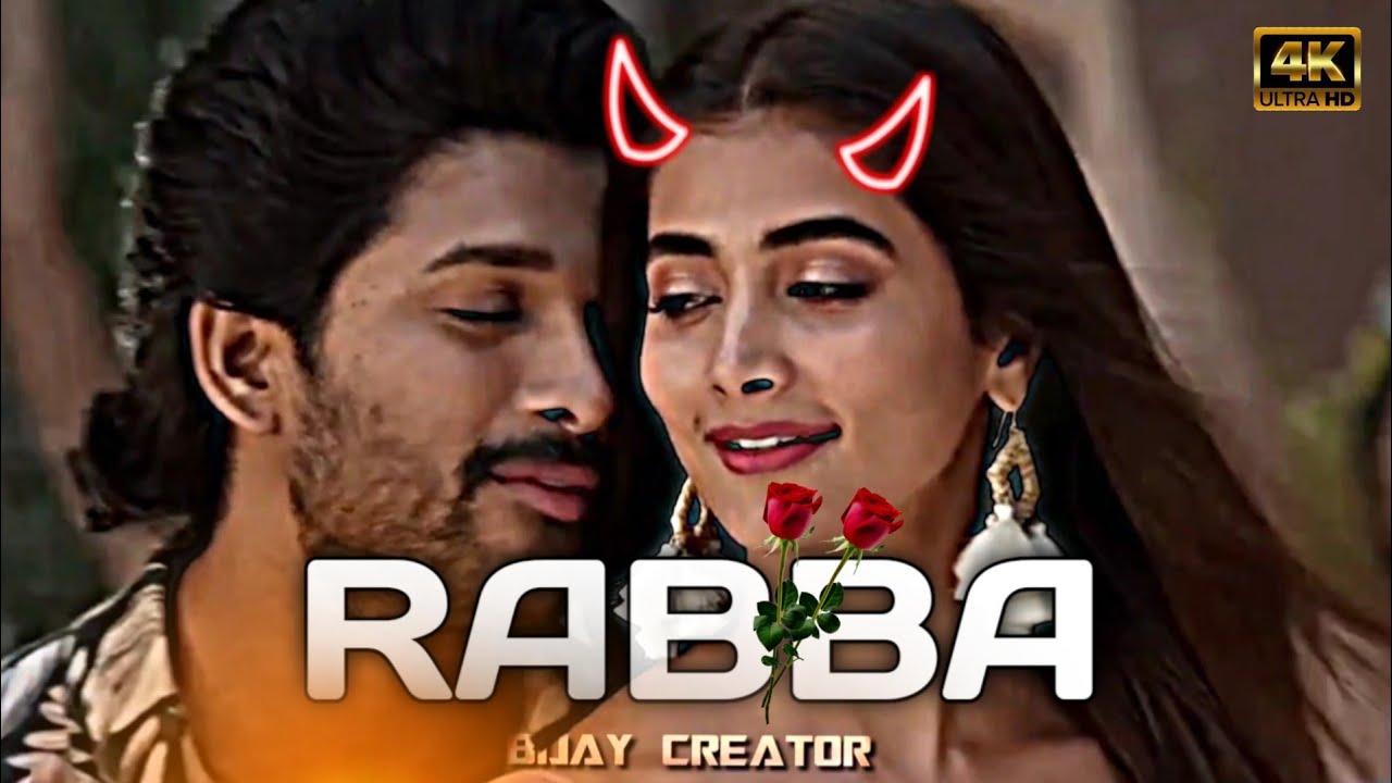 Rabba Rabba x Alhavaikunthapurallam|| allu arjun ️ pooja Hegde||new ...