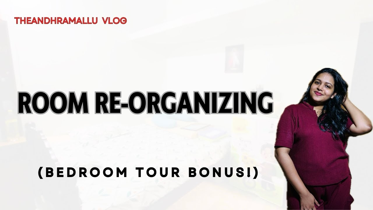 Room Re-Organizing || Organizing my Bedroom 🛏️|| Bedroom Tour ...
