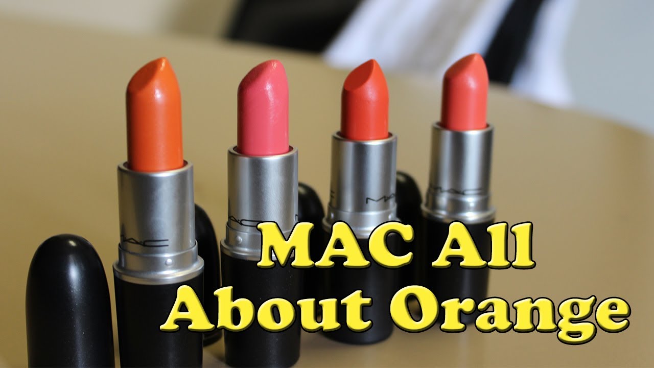 MAC All About Orange Collection Haul - YouTube