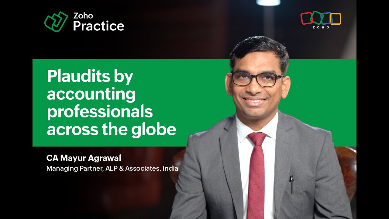 Zoho Practice Testimonial | CA Mayur Agrawal - YouTube