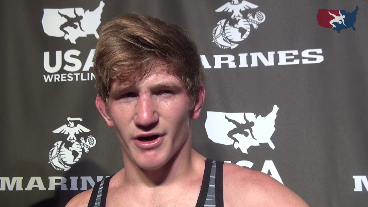 Drew Mattin (OH), 2017 Junior Freestyle Nationals champion at 126 lbs ...