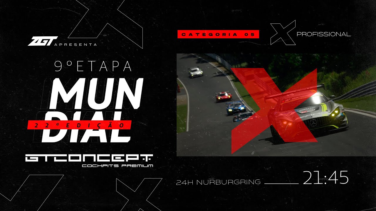 [LIGA ZGT] - Temporada 22 - Campeonato GTCONCEPT - 9ª Etapa 24H Nurburgring (Categoria 5) - YouTube