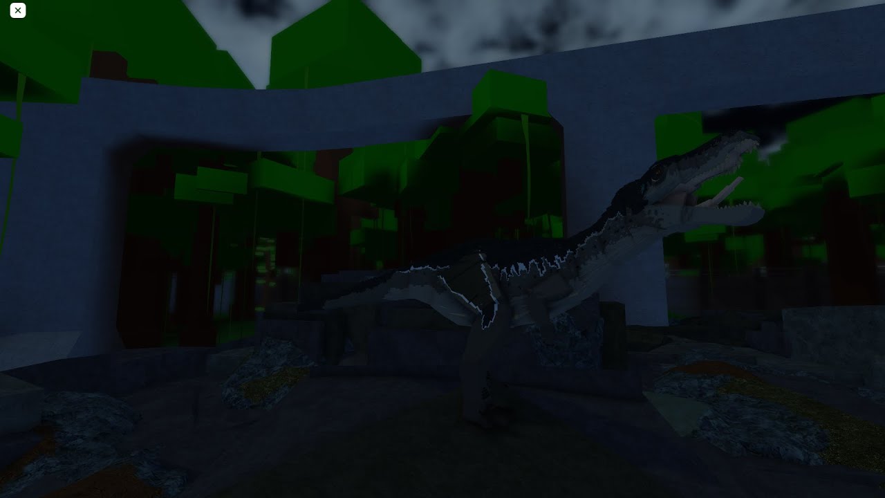 Baryonyx gameplay [ Jurassic Blocky ] - YouTube