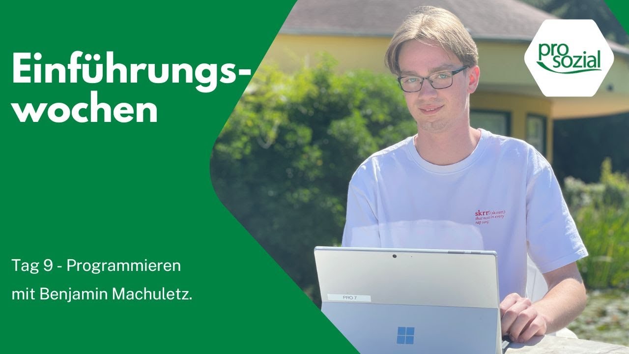 Tag 9 der Einführungswochen - Programmieren mit Benjamin Machuletz ...