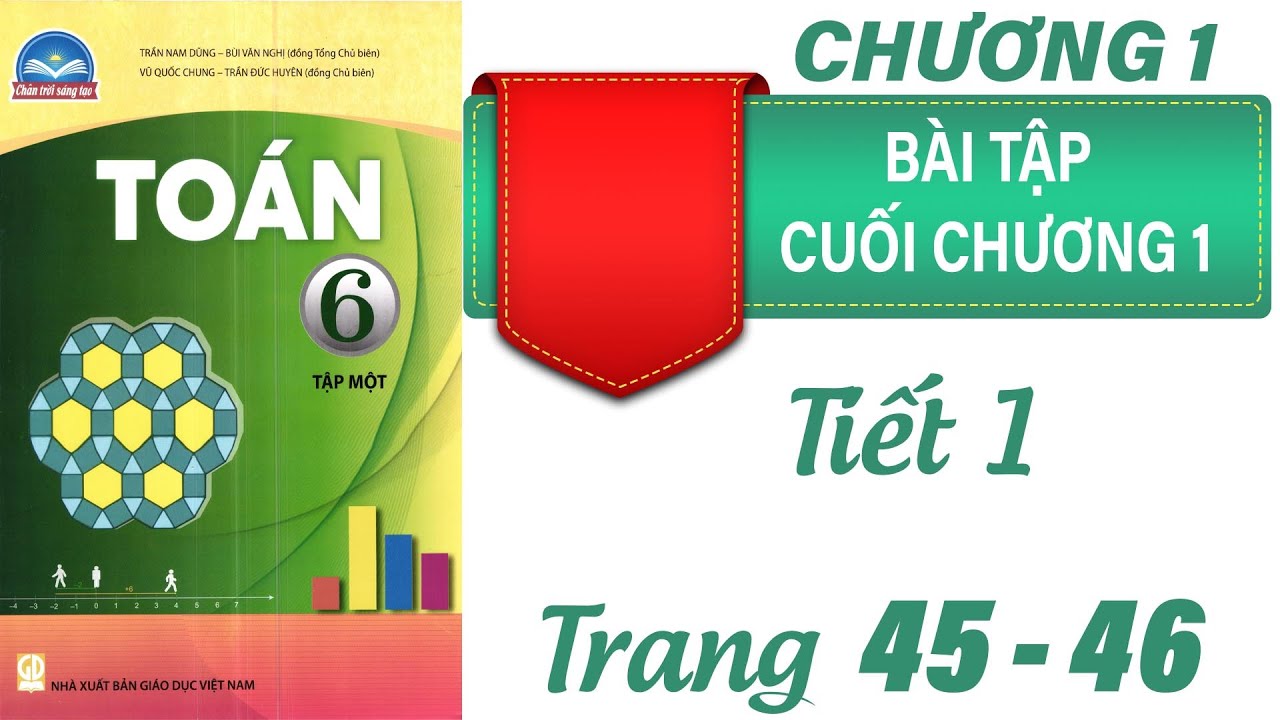 Toán 6 chân trời sáng tạo | Ôn tập cuối chương 1 tiết 1 - YouTube