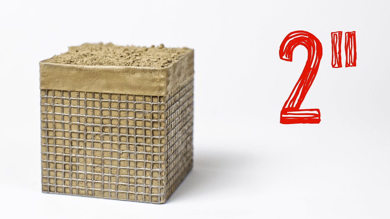 How To Make Miniature Hesco Bastions - YouTube