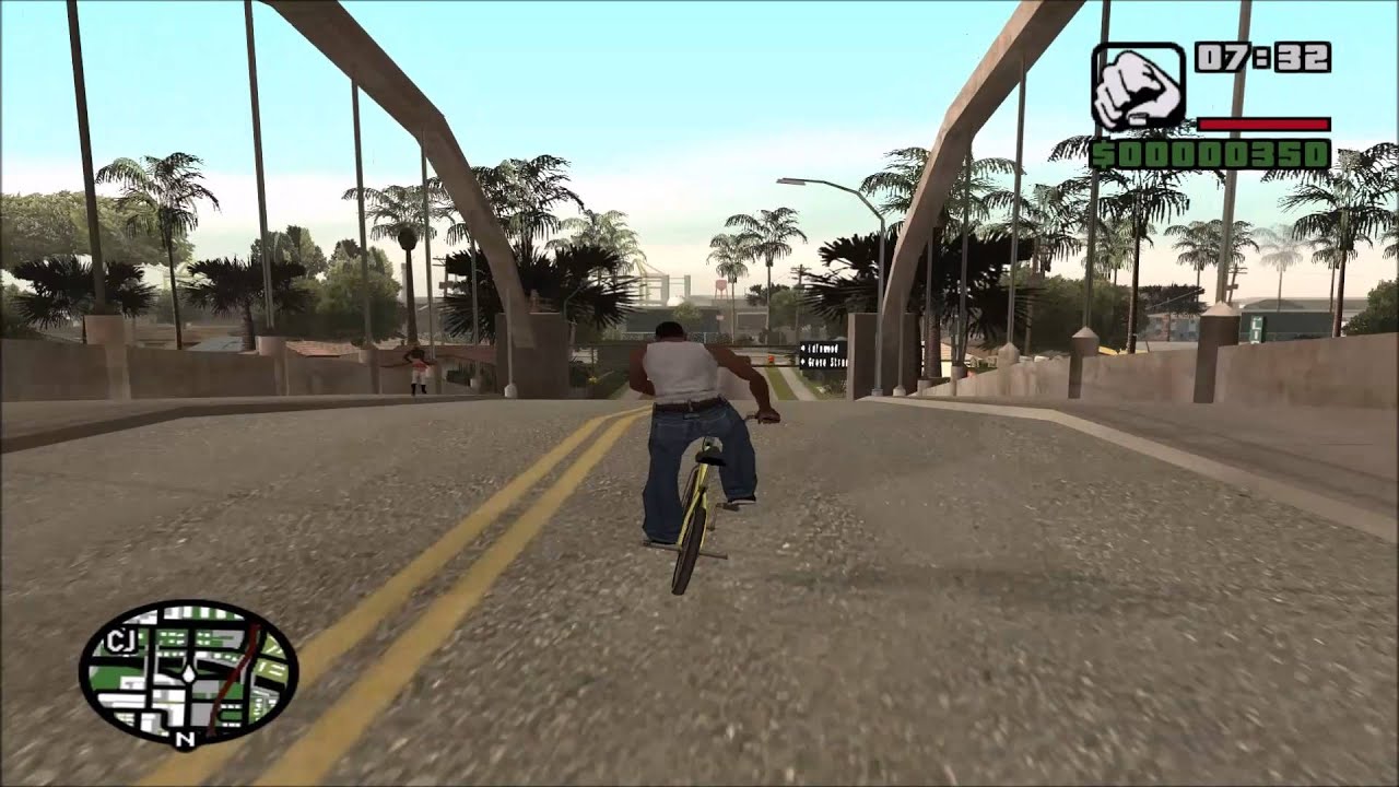 GTA San Andreas - First mission - YouTube