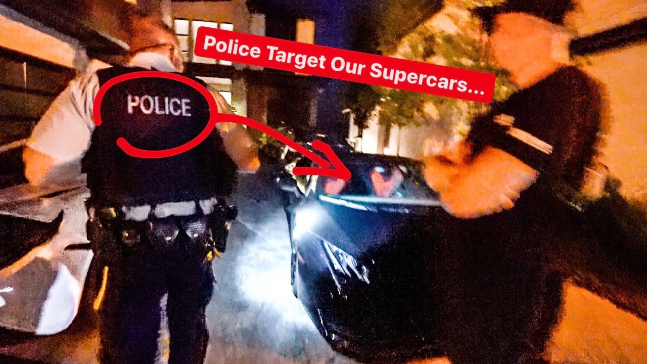 WE CAUGHT POLICE HIDING OUTSIDE OUR HOUSE! *BUSTED* - YouTube