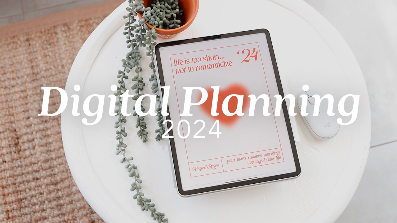 ☁️ My 2024 Digital Planner Setup | + january planning ️ - YouTube