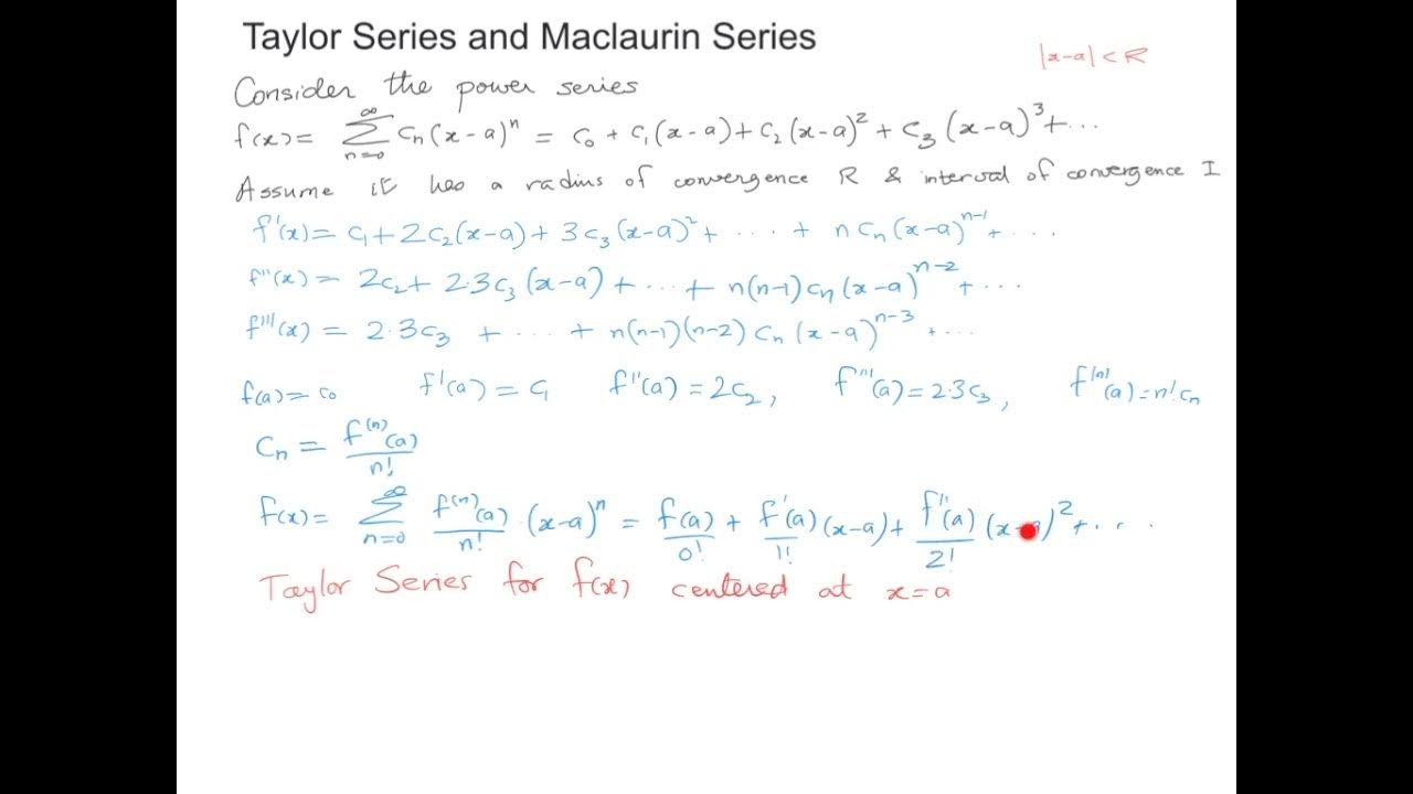 Op L 1 MHL Taylor Maclaurin intro - YouTube