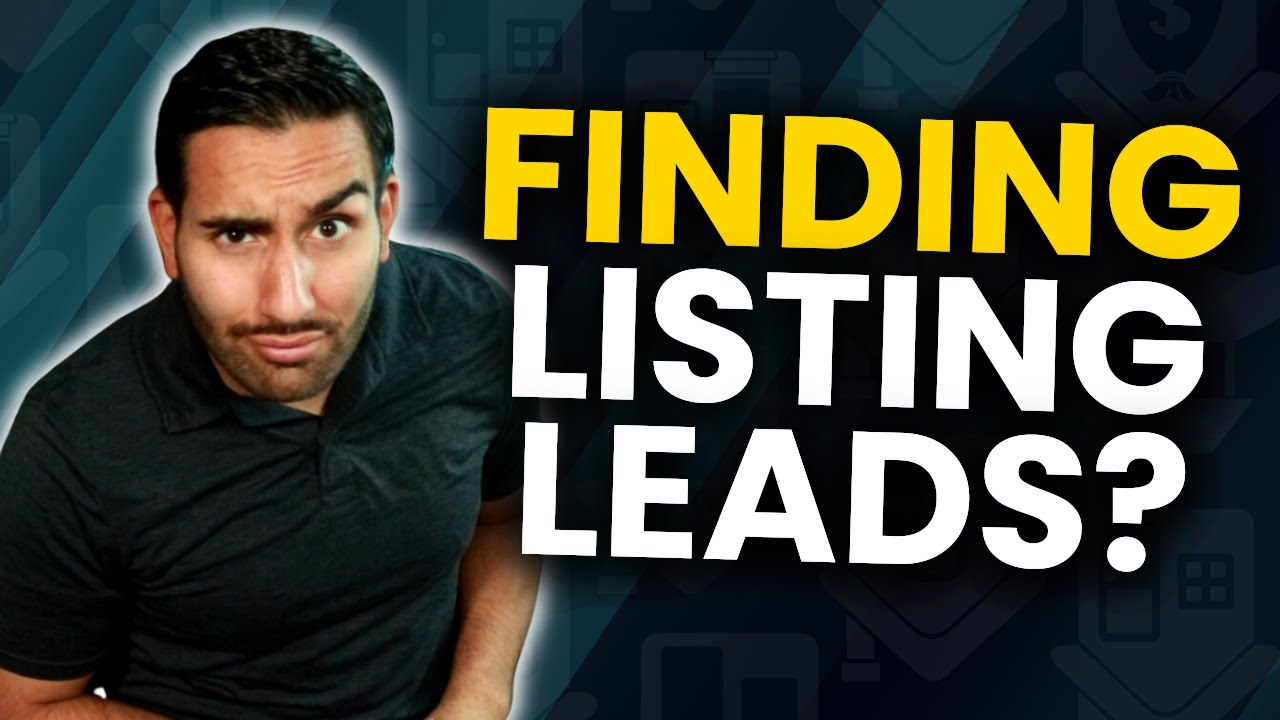 How to find real estate listing leads - YouTube