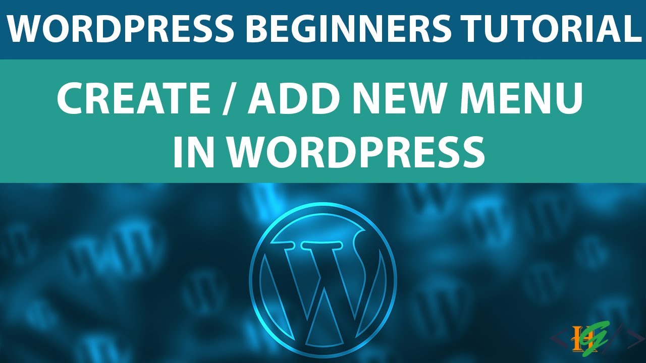 How To Create A New Menu In WordPress Website YouTube how-to-create-a-new-menu-in-wordpress-website-youtube