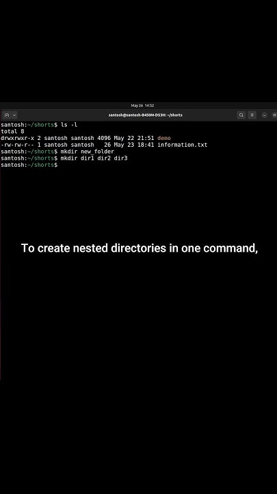 Learn Unix Mkdir Command In 60 Seconds Unix Commands For Beginners Youtube