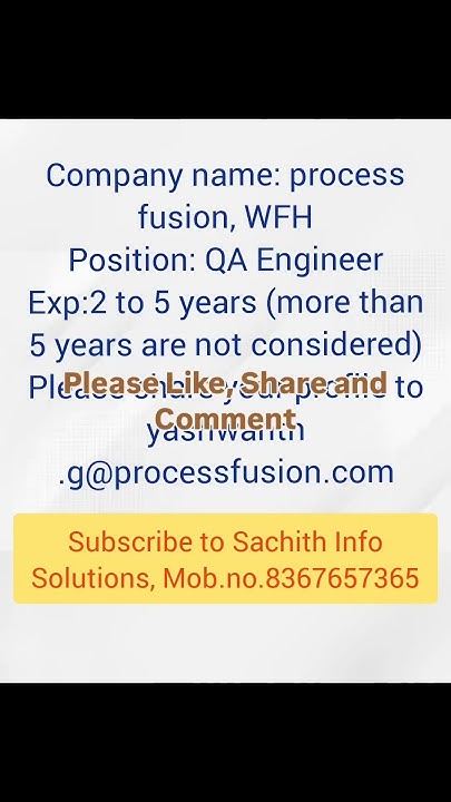Hiring Qa Engineer Testingjobs Qaengineer Youtube