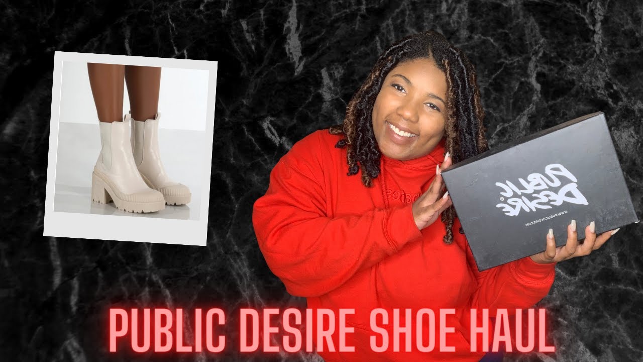Try On Shoe Haul | Public Desire Shoes | Wide Fit | Stephanie Briana ...